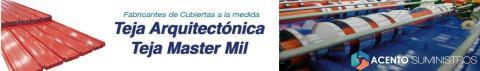 fabricantes de cubierta Metálica arquitectónica y Teja Master Mil